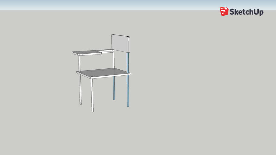 Student desk | 3D Warehouse