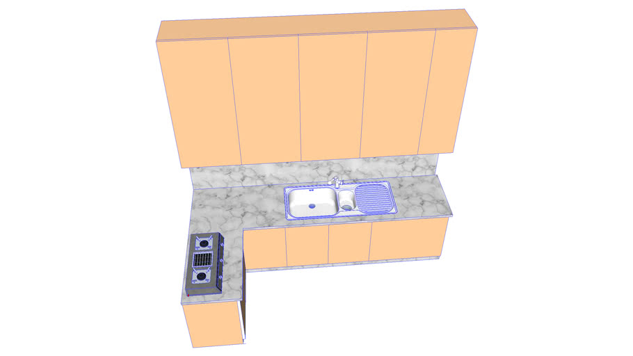 Small Kitchen | 3D Warehouse