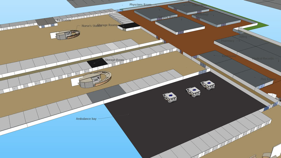 Emergency Room Design.. | 3D Warehouse