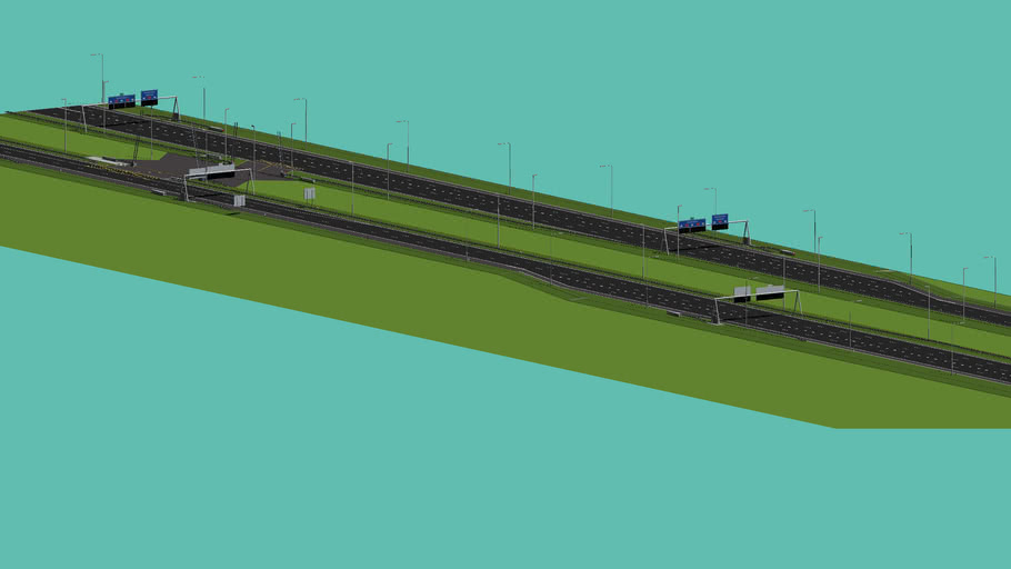 Full highway | 3D Warehouse