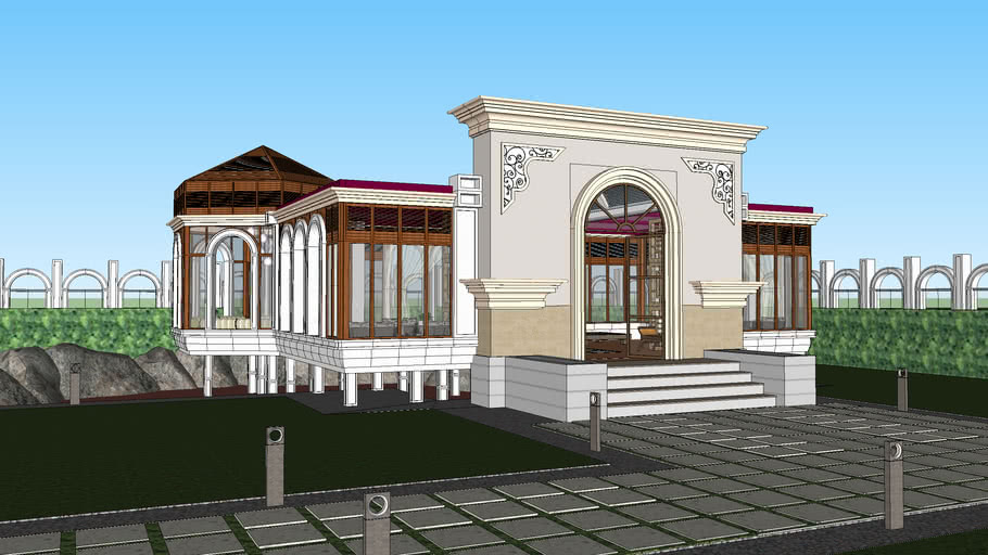 landscape building | 3D Warehouse