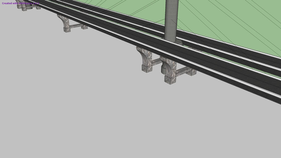 jembatan gate | 3D Warehouse