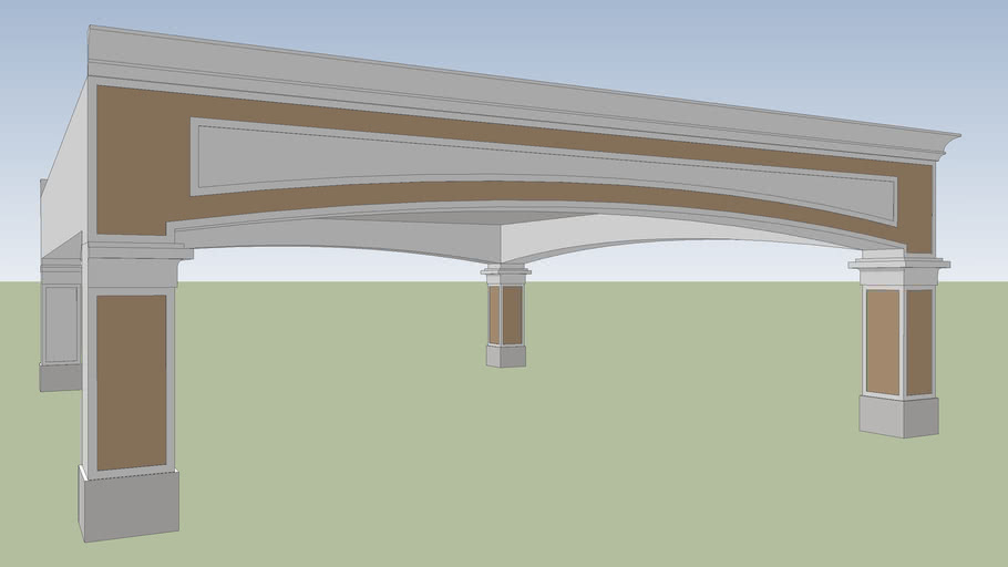 Porte Cochere | 3D Warehouse