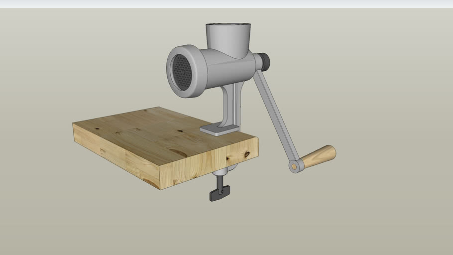 Meat Grinder | 3D Warehouse
