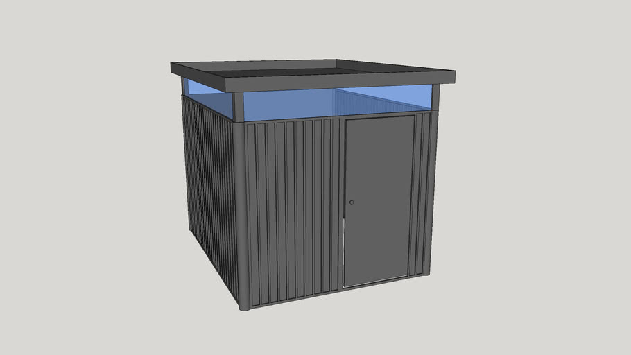 Biohort HighLine H3 1 door Garden shed | 3D Warehouse