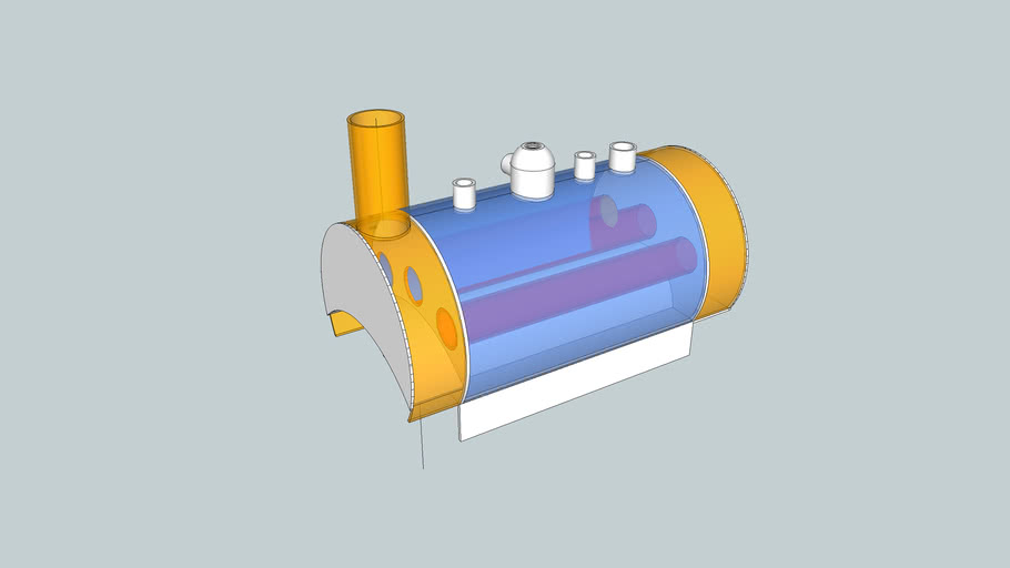 Steam boiler model | 3D Warehouse