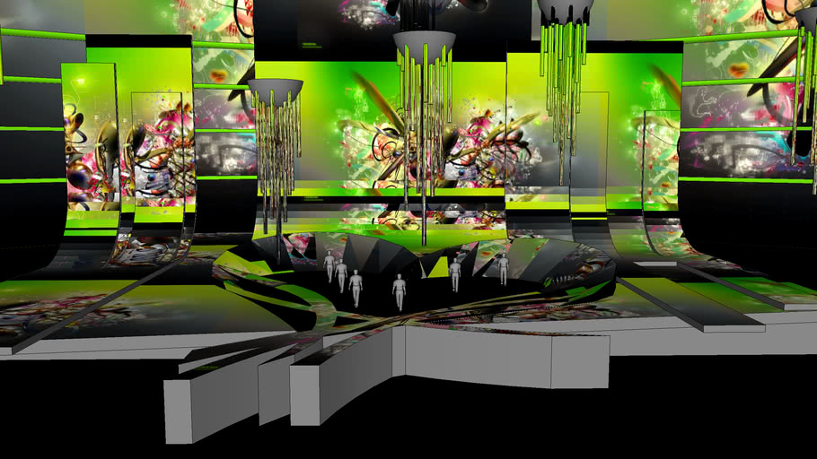 Stage Eurovision 2011 Germany | 3D Warehouse