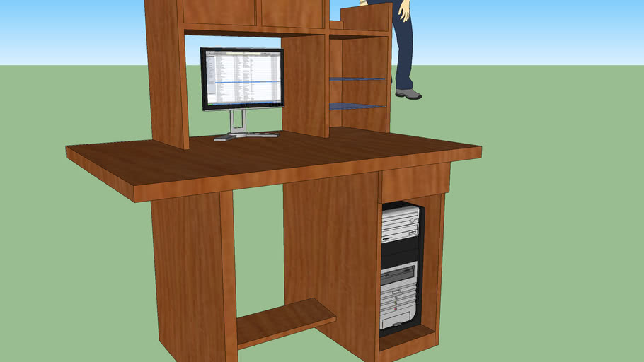 computer table | 3D Warehouse