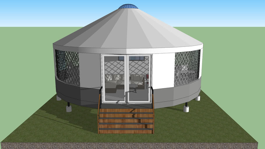 Modern Yurt | 3D Warehouse