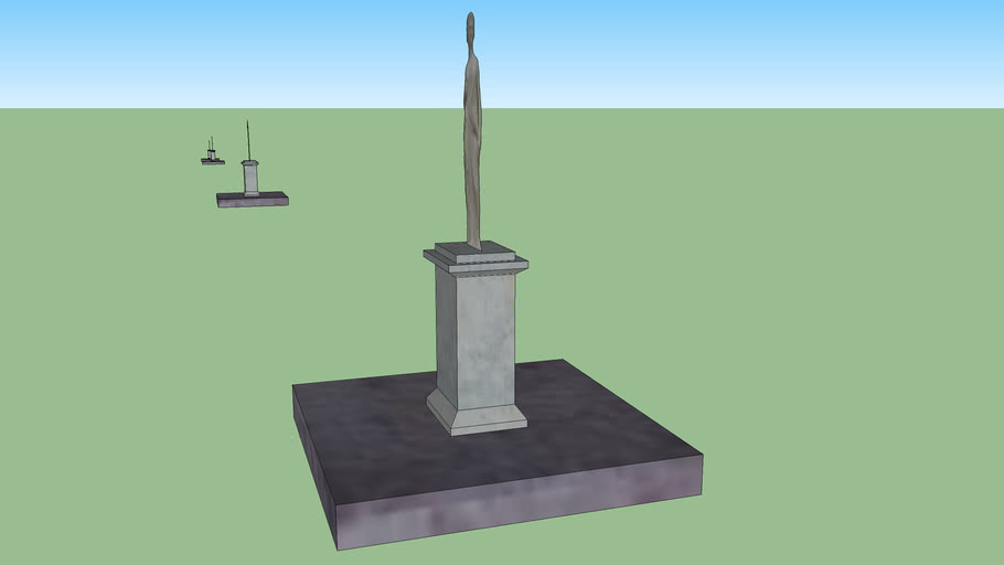 Estatuas plaza de armas | 3D Warehouse