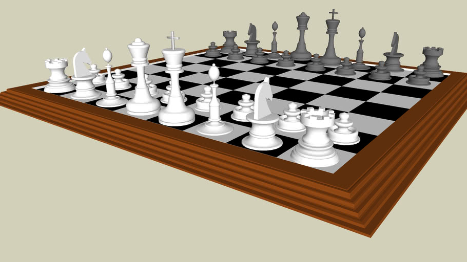 Chess Set | 3D Warehouse