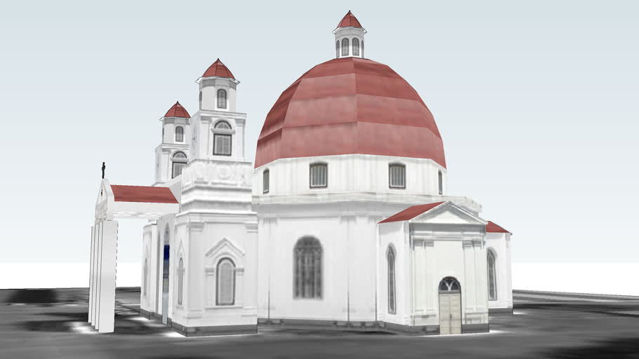 gereja blenduk | 3D Warehouse