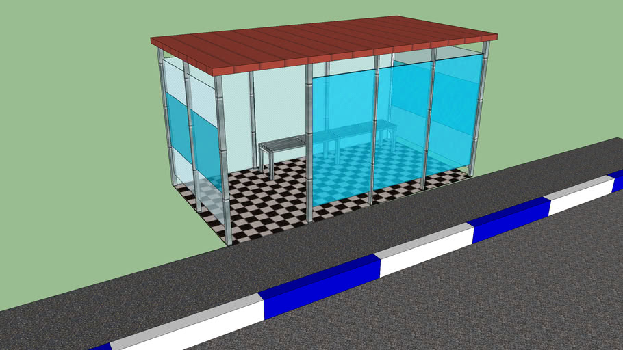 bus-station | 3D Warehouse
