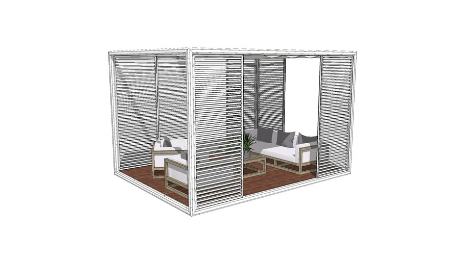 Puro Box 4x3x2.5 (White) | 3D Warehouse