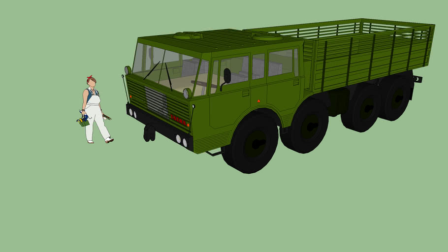 Tatra 813 | 3D Warehouse