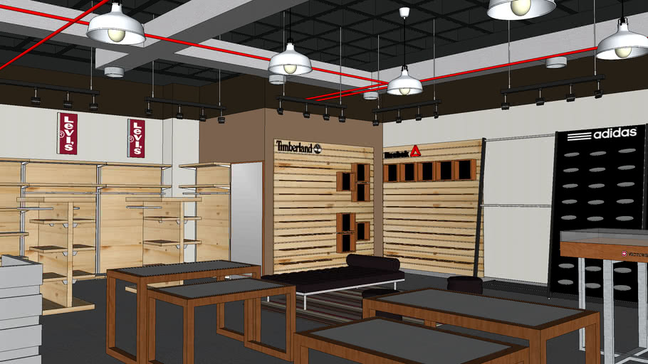 Wear & shoes Store | 3D Warehouse