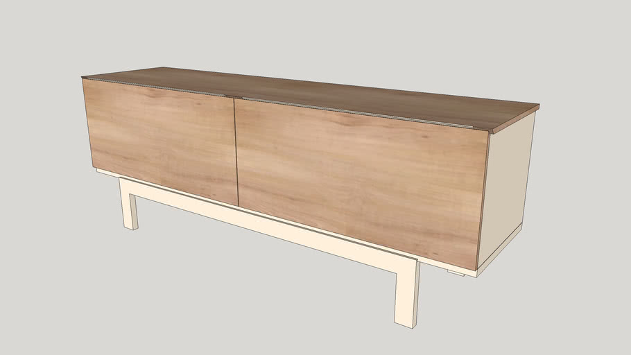 BUFFET TOT BASE MADEIRA 2000x500x730mm | 3D Warehouse