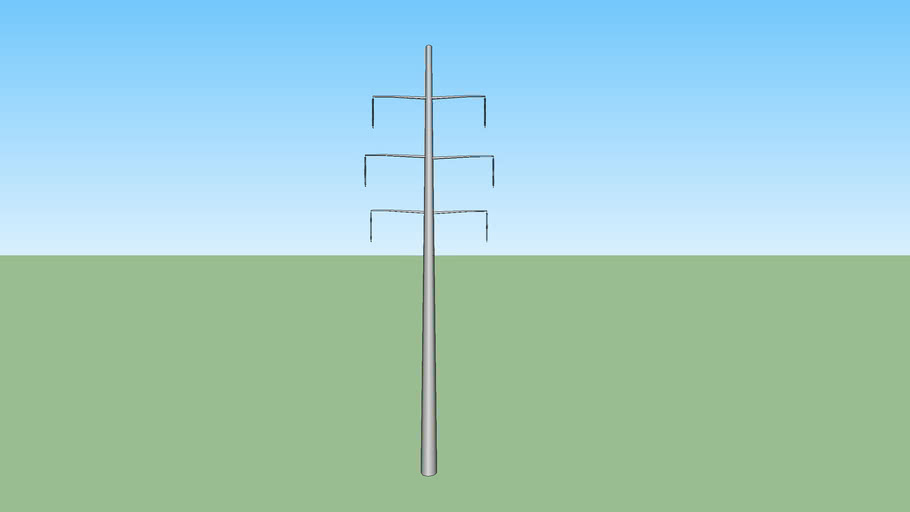 Pylon Pole Tower | 3D Warehouse
