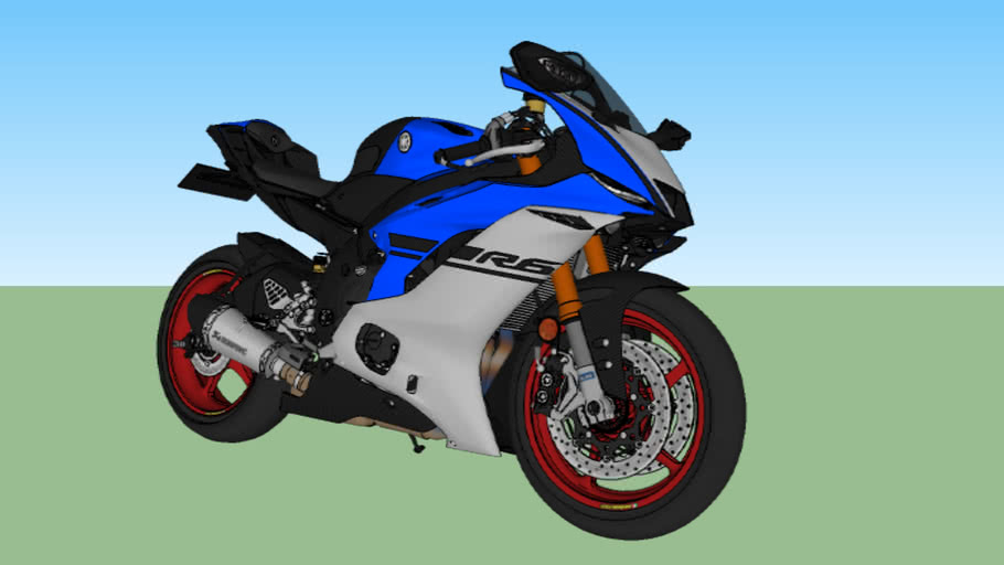 Yamaha R6 2017 | 3D Warehouse