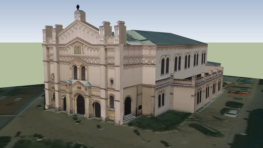 Synagoga (Tempel Synagogue) | 3D Warehouse