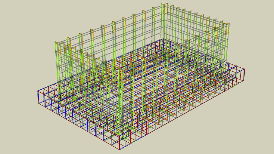 Lift pit Reinforcement | 3D Warehouse