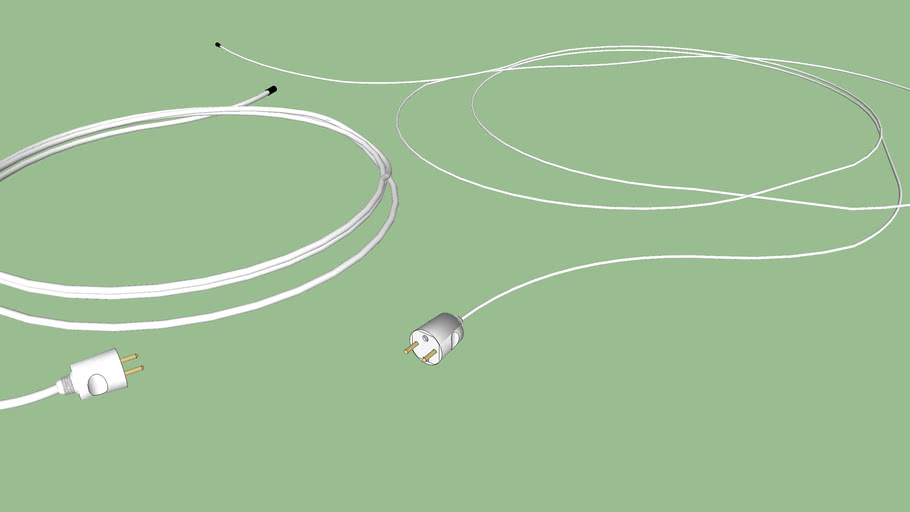 Power extension cord | 3D Warehouse