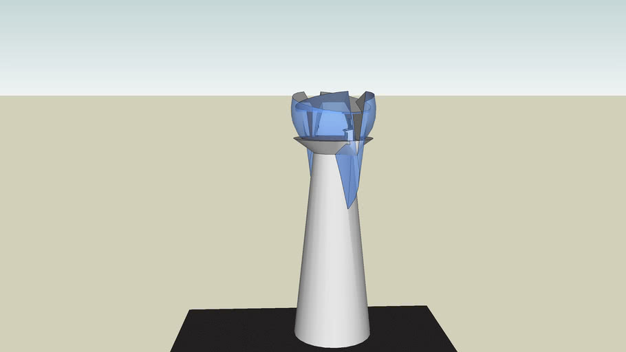 modern air traffic control tower | 3D Warehouse