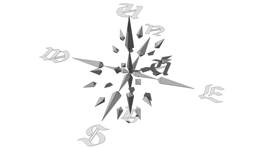 3D map compass | 3D Warehouse