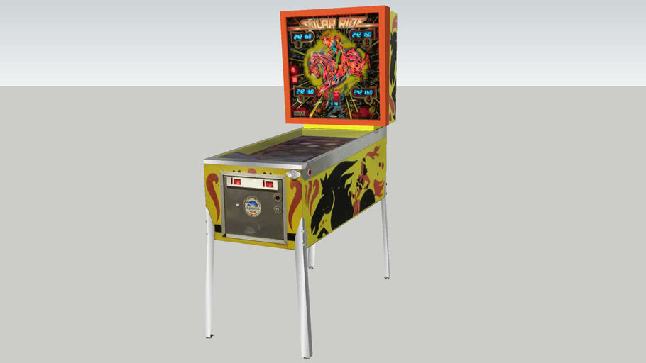Solar Ride pinball game | 3D Warehouse