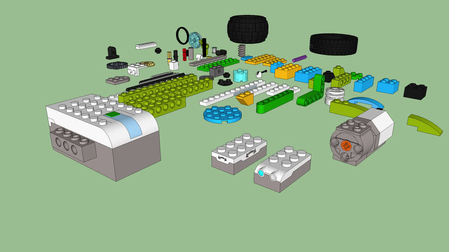 Lego WeDo 2.0 Bricks & Components (inc.) | 3D Warehouse