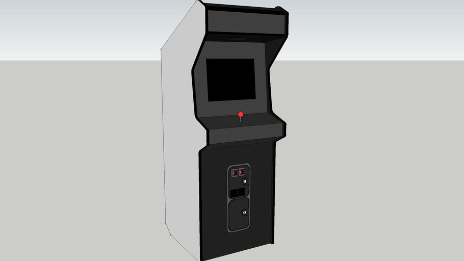 Generic arcade cabinet- Atari classic | 3D Warehouse
