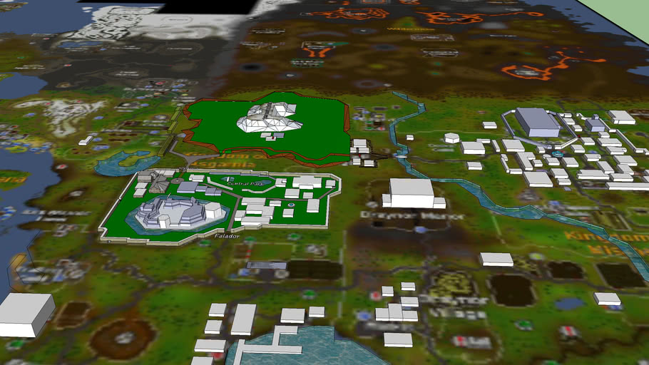 Runescape map | 3D Warehouse