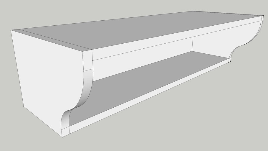 800 Wall Colored Spice Rack Module 800X300X200 CID_CP10000179 | 3D ...