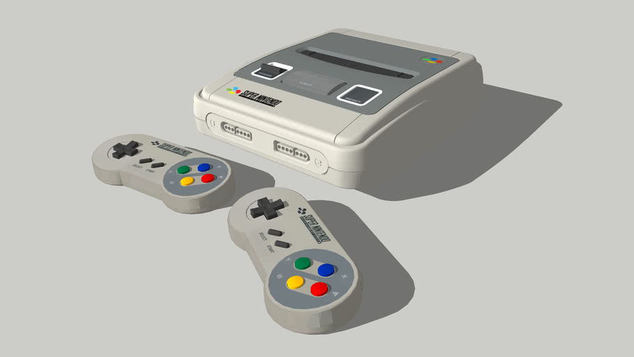 Nintendo Snes | 3D Warehouse