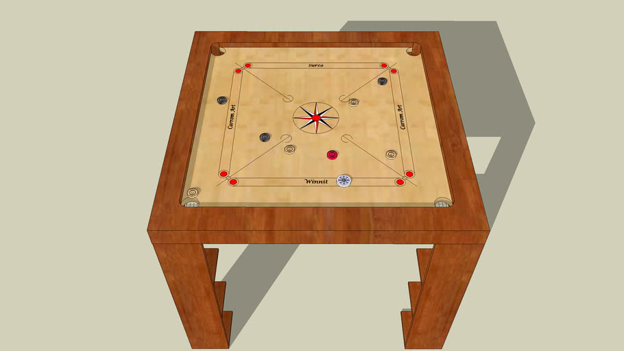 Carrom+Table | 3D Warehouse