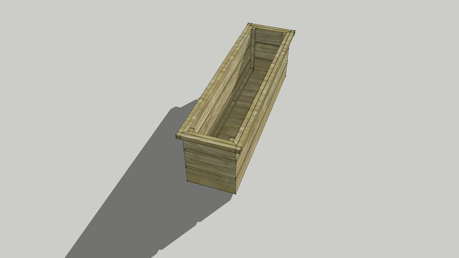 wood box | 3D Warehouse