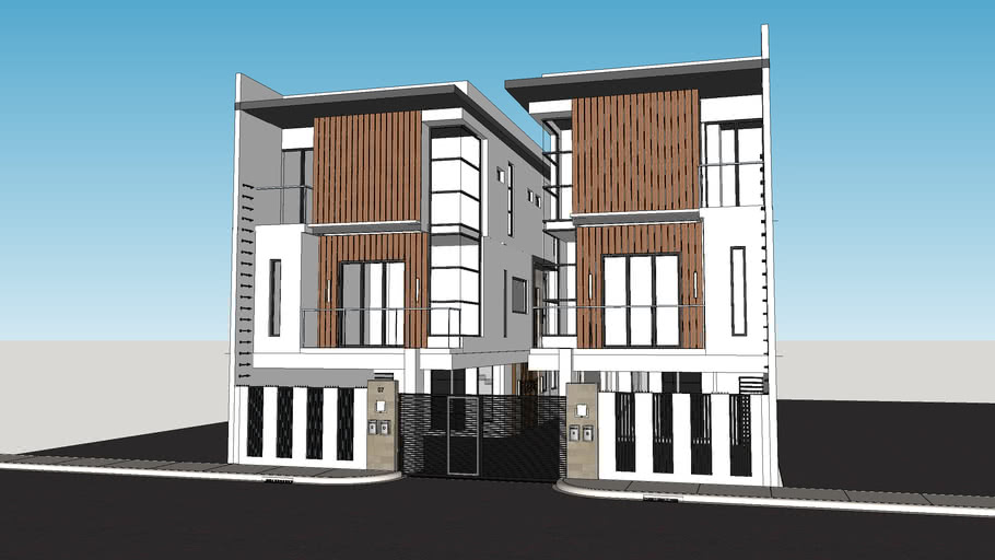 TOWN HOUSE NEW | 3D Warehouse