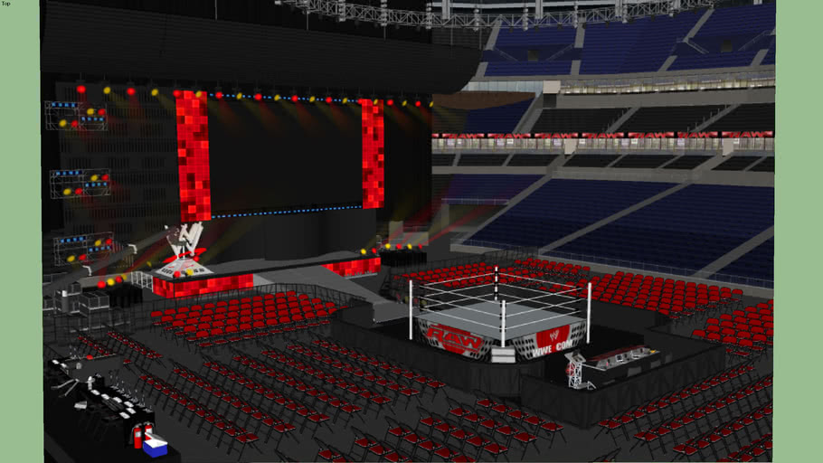 WWE HD Stage + Arena | 3D Warehouse