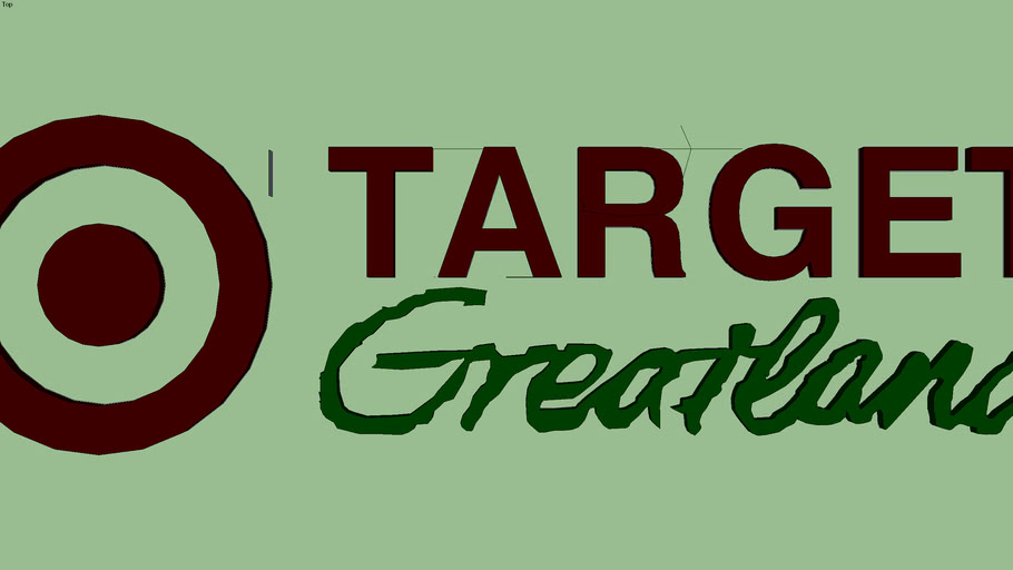 Target Greatland logo | 3D Warehouse