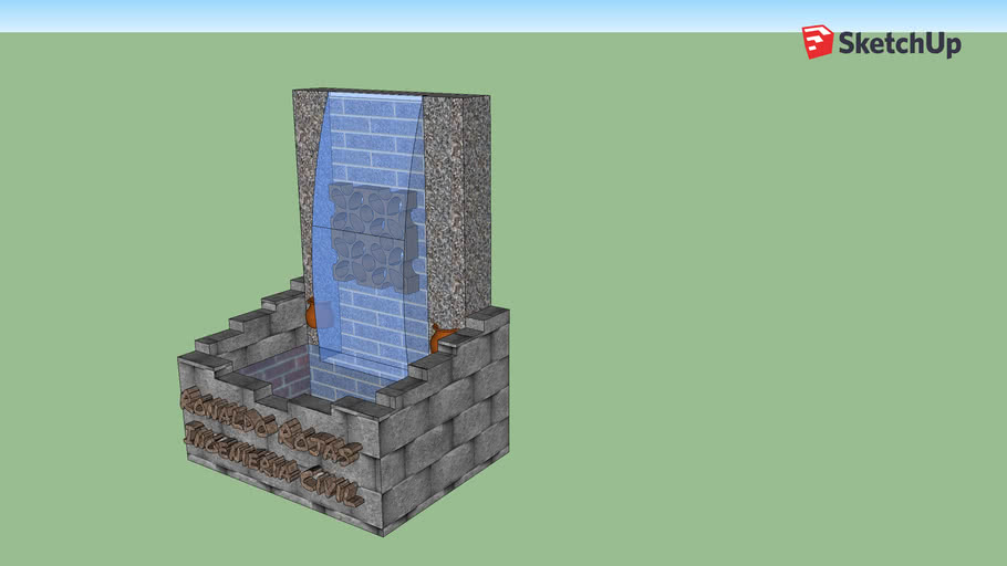 Fuente de agua R7 | 3D Warehouse