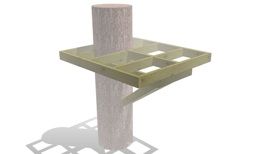 treehouse simple frame | 3D Warehouse
