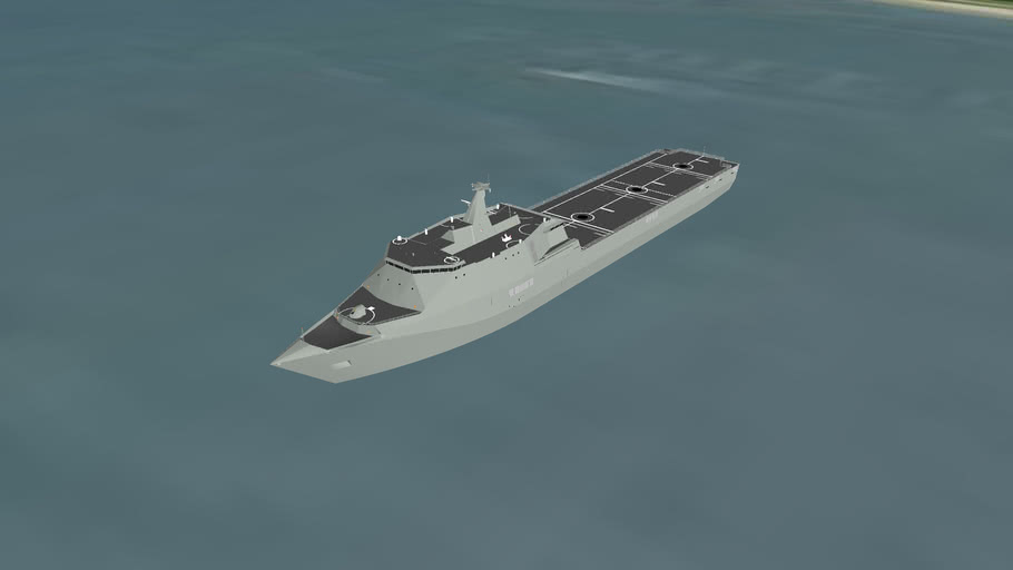 Enforcer 13000 Landing Platform Dock (LPD) | 3D Warehouse