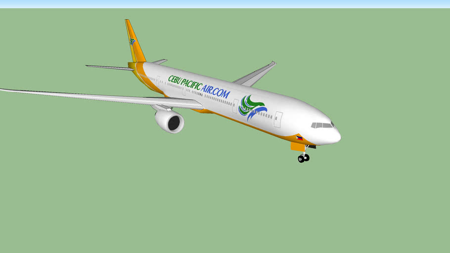 Cebu Pacific Boeing 777-300ER | 3D Warehouse
