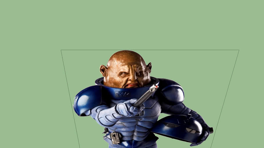 sontaran 2d figure | 3D Warehouse
