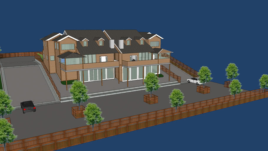 3-STORY SPLIT LEVEL HOUSE | 3D Warehouse
