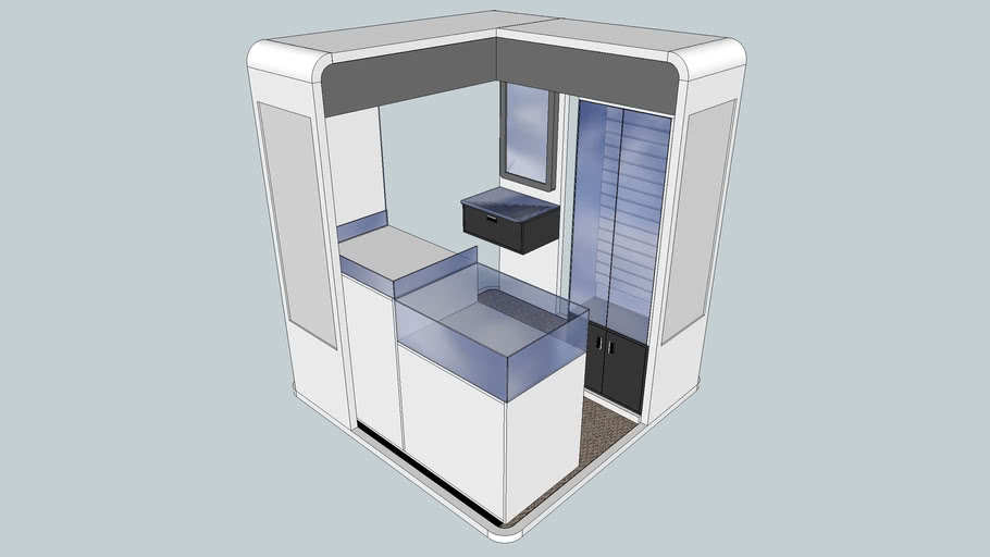 Modulo Isla Compuesta | 3D Warehouse