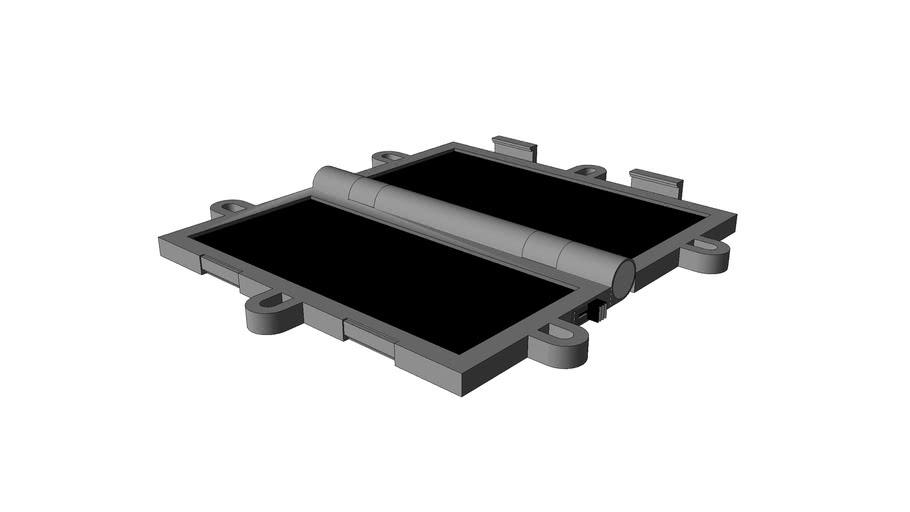 Flip-open Solar Charger | 3D Warehouse