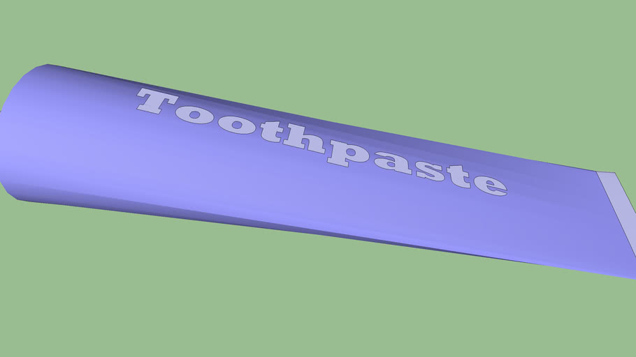 Toothpaste | 3D Warehouse