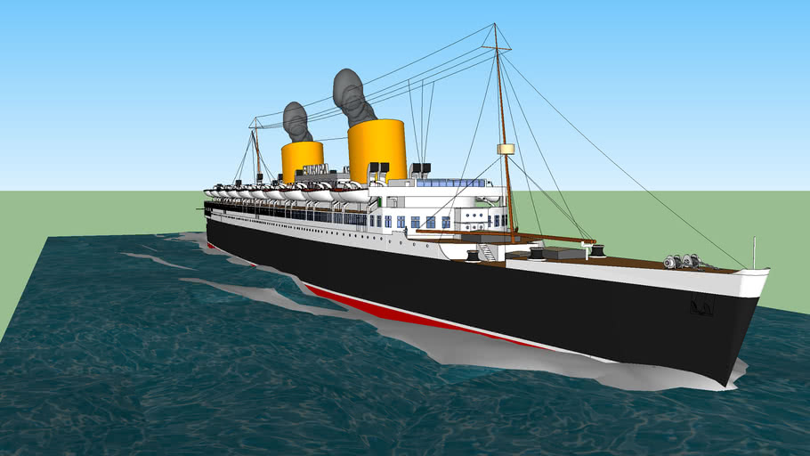 SS Europa | 3D Warehouse