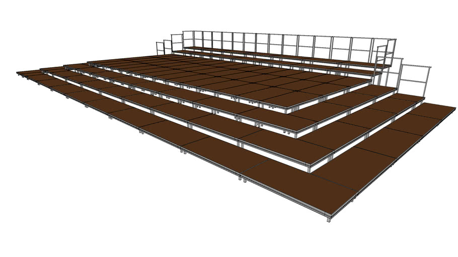 escenario 14x6m | 3D Warehouse